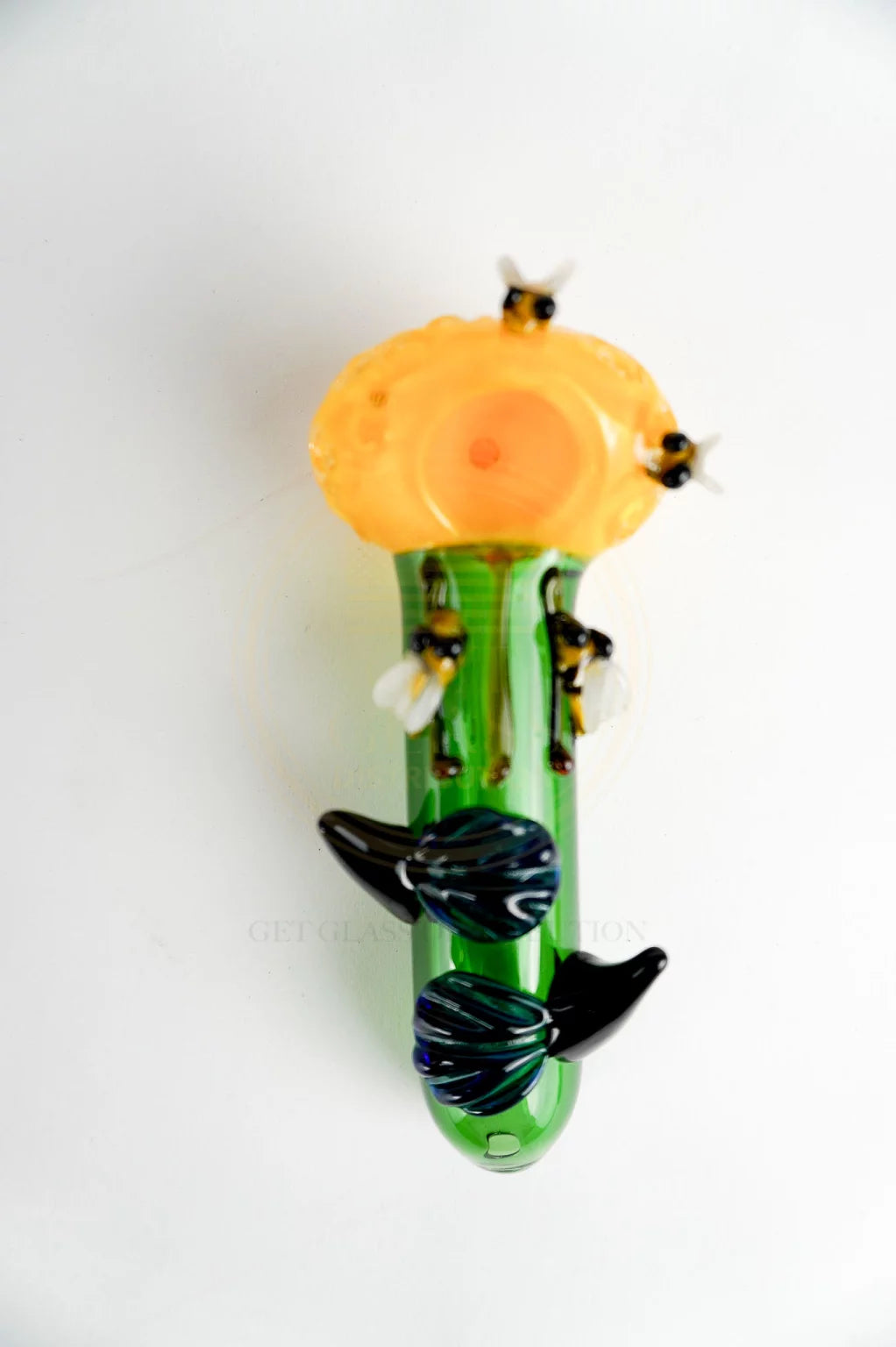 5 Inches Premium Honeycomb Bee Top Pipe - Hand Pipe | Assorted 2 Color ...
