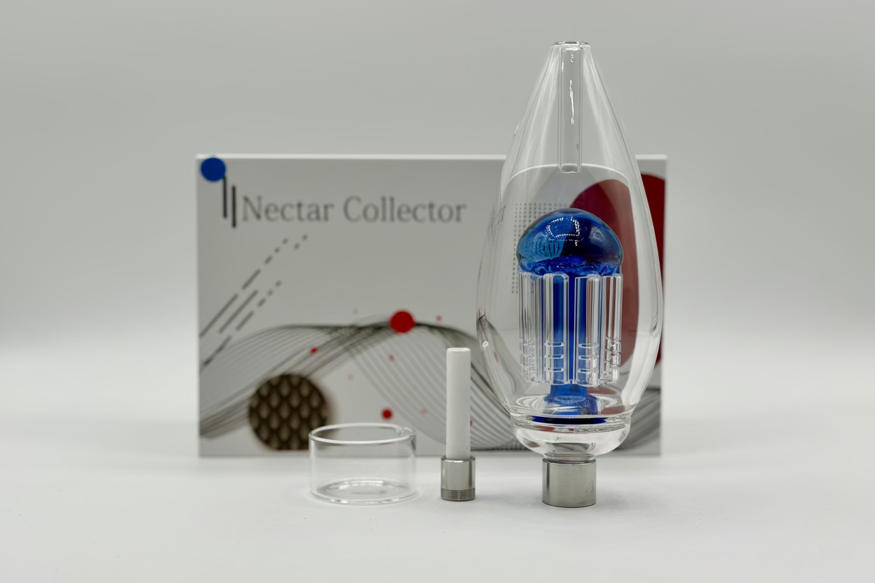 Bulb Nectar Collector with showerhead perc | 5 colors | NC1299